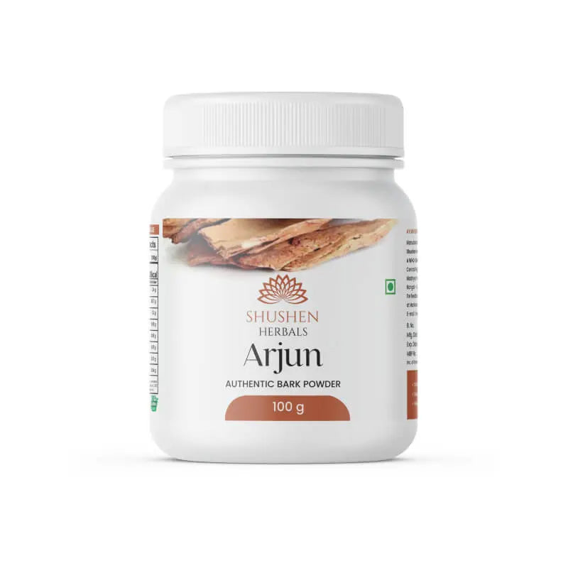Authentic Arjun Chaal Powder | Ayurvedic Heart Healer | Shushen Herbals
